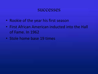 Jackie Robinson Power Point | PPT