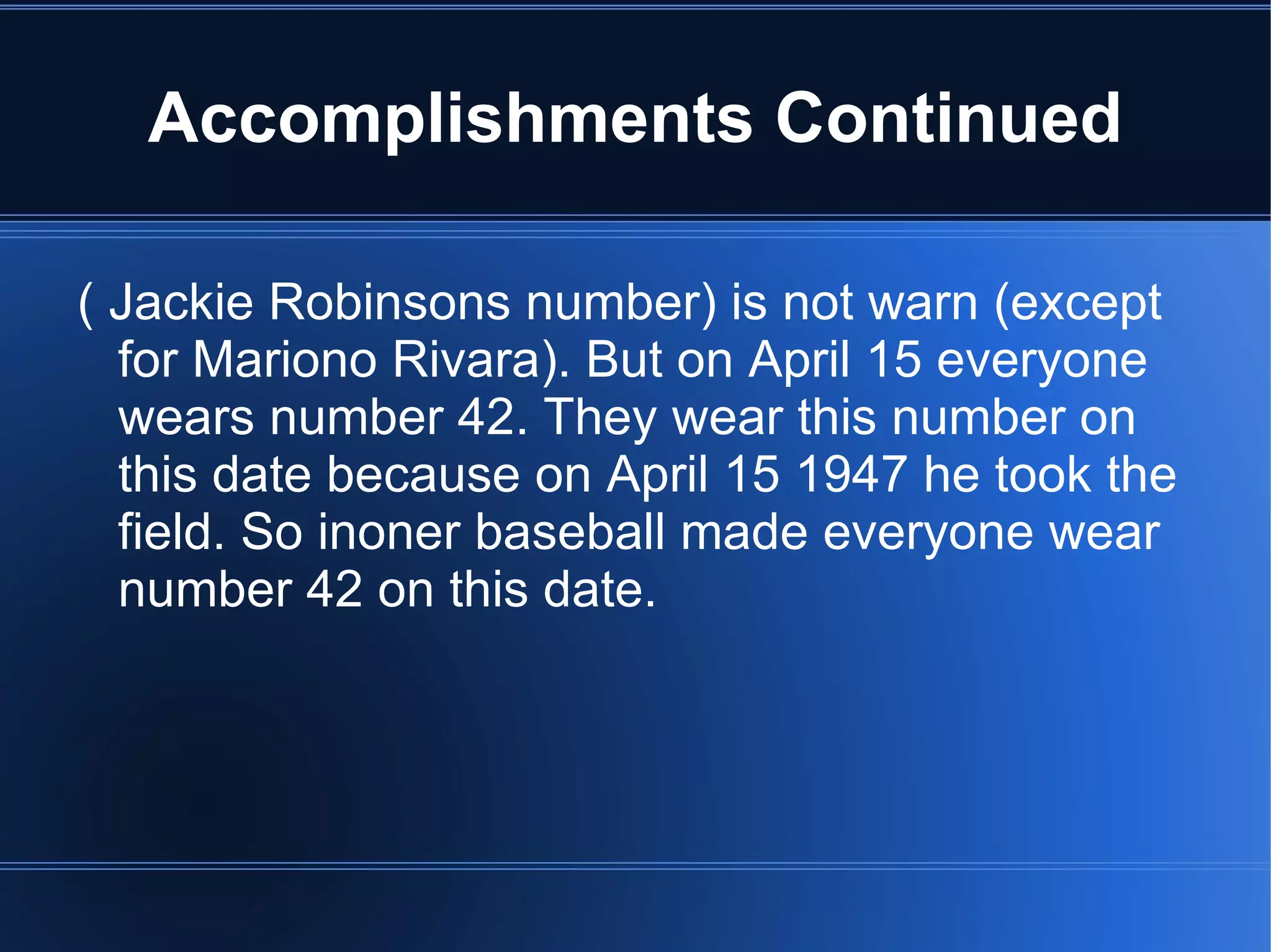 Jackie Robinson by Henry | ODP