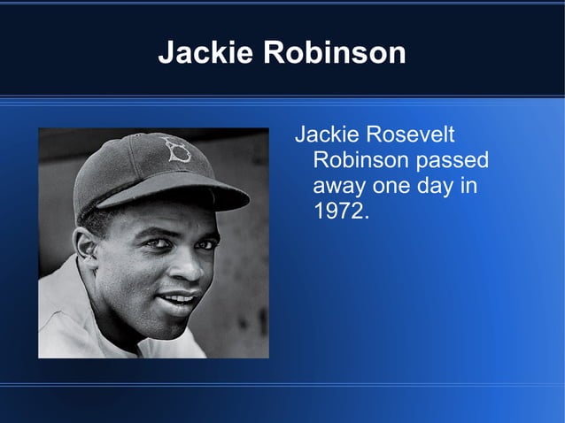 Jackie Robinson by Henry | PPT