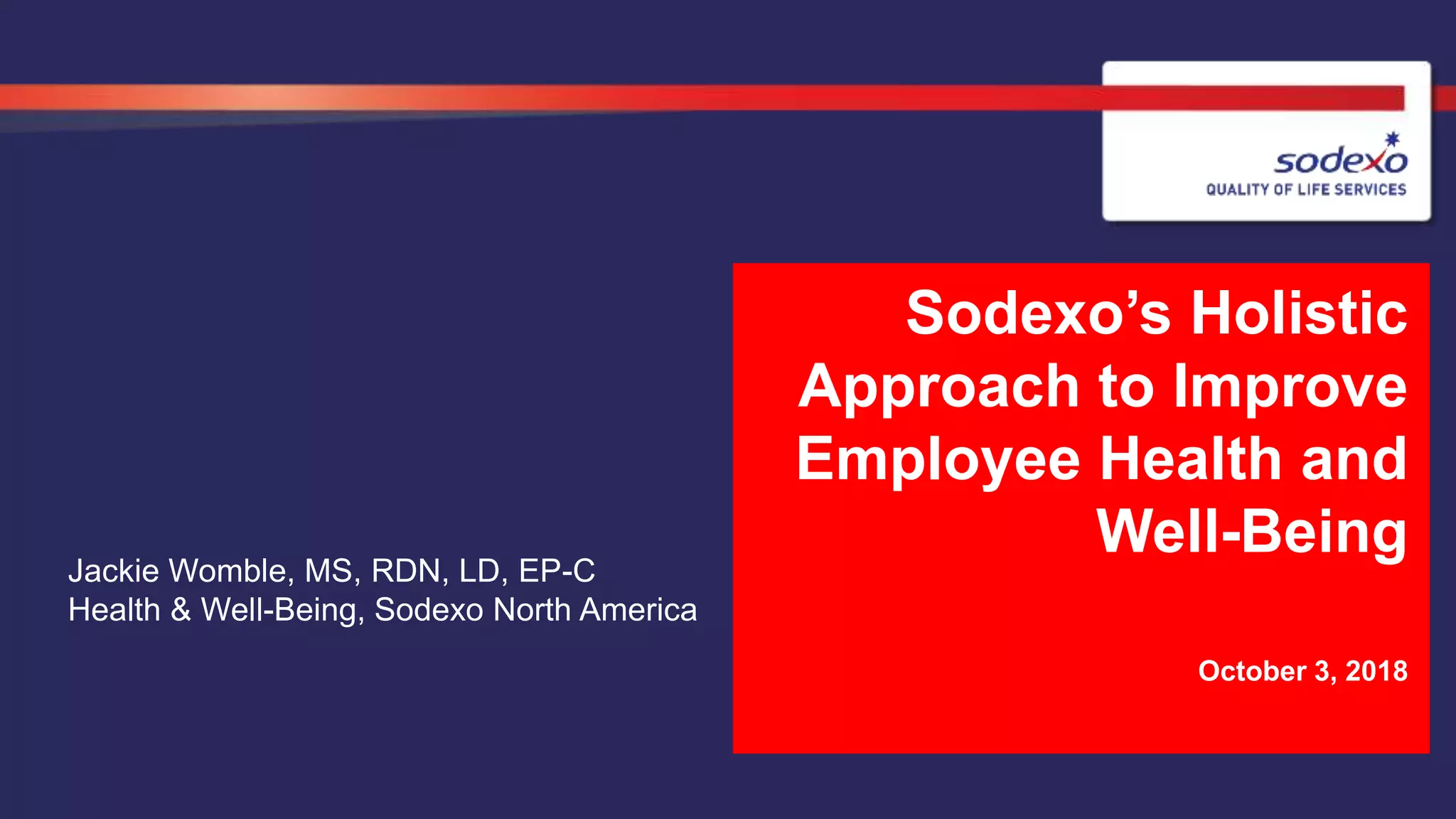 Holistic Approach to Improve Employee Health and Well-Being | PPTX | Business | Business and Finance