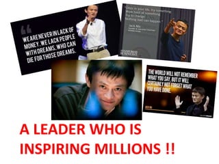 LEADERSHIP_JACK MA | PPTX