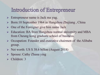 Jack ma | PPTX