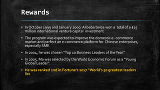 Jack ma Biography | PPTX | Business | Business and Finance