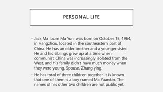 Jack ma | PPTX