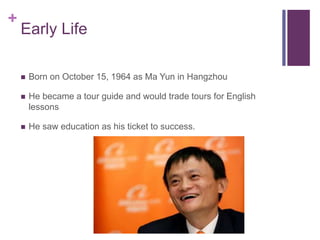 Jack Ma PowerPoint | PPTX