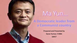 Jack ma leadership | PPTX