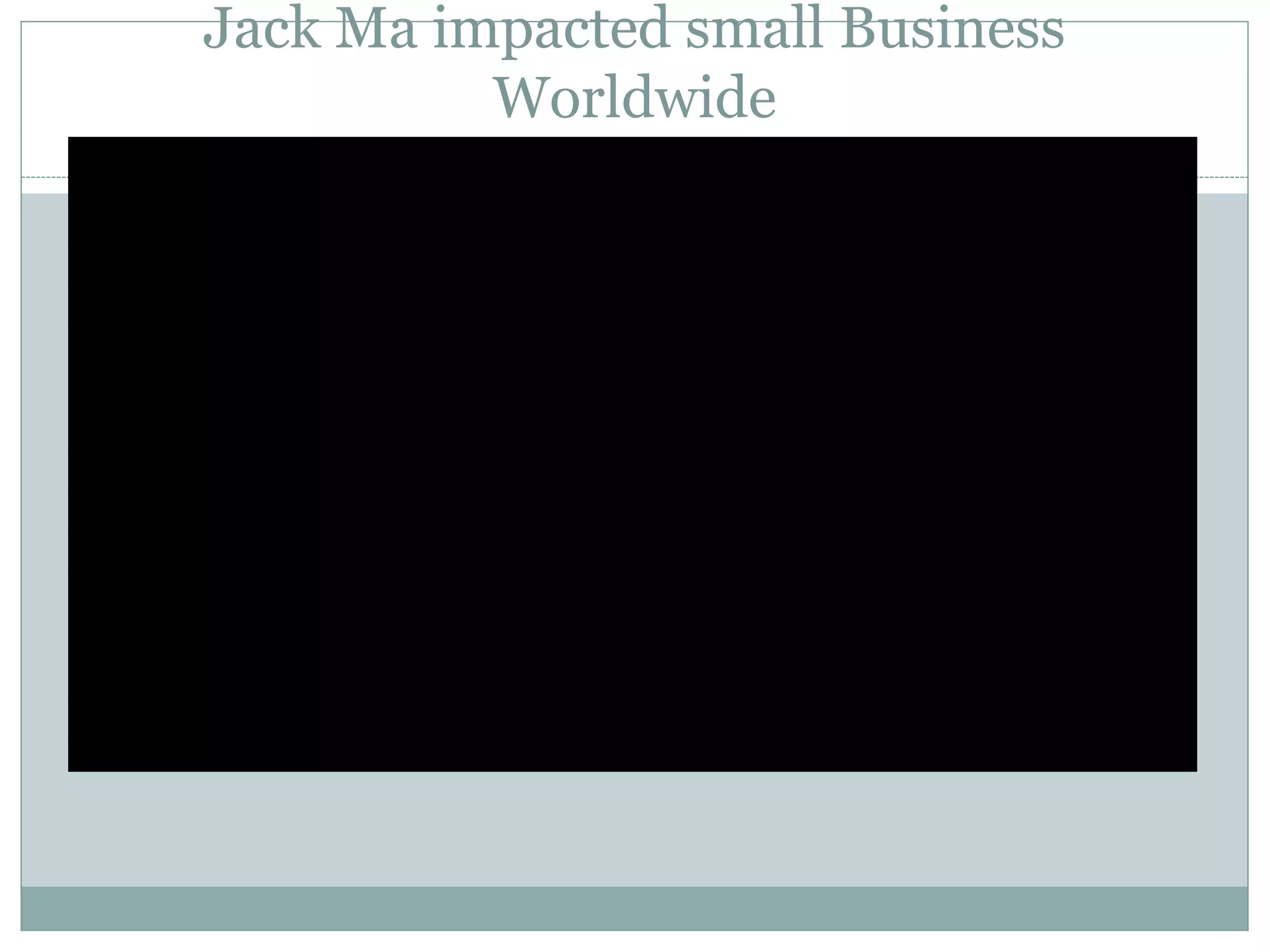 Jack Ma Presentation | PPTX