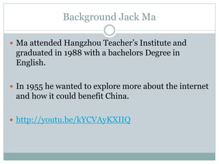 Jack ma powerpoint | PPTX