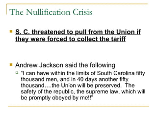 Jackon's presidency | PPT