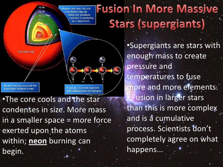 Jack oughton fusion within stars