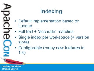 Design and architecture of Jackrabbit | PPT