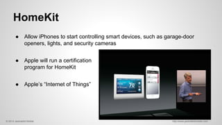 WWDC 2014 Recap & Swift Introduction | PDF | Programming Languages | Computing