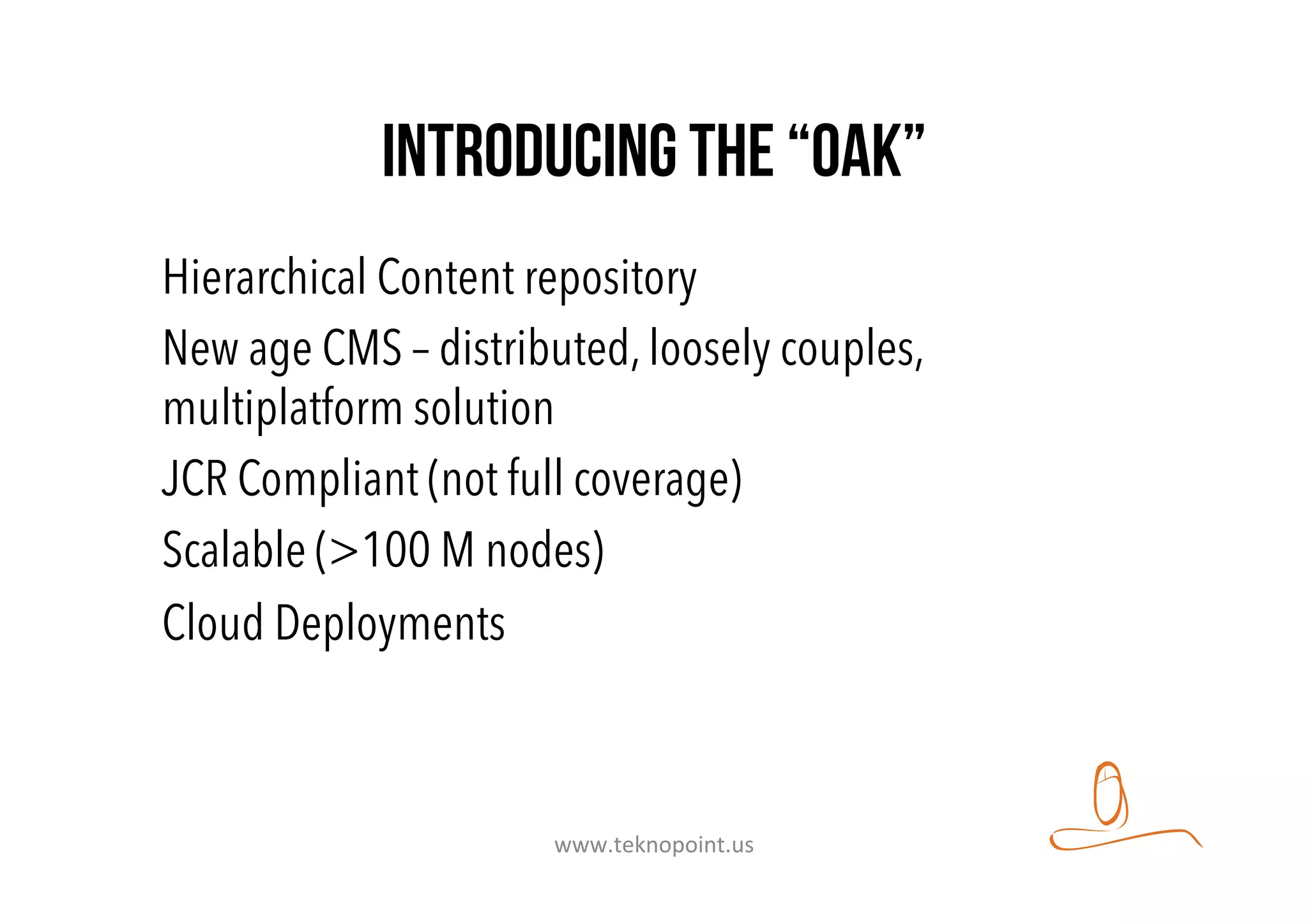 Introducing Apache Jackrabbit OAK | PDF