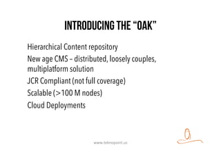 Introducing Apache Jackrabbit OAK | PDF