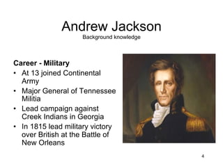 The Jackson Era | PDF