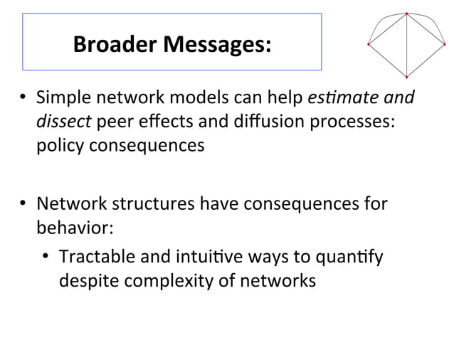 Jackson nber-slides2014 lecture3 | PPT