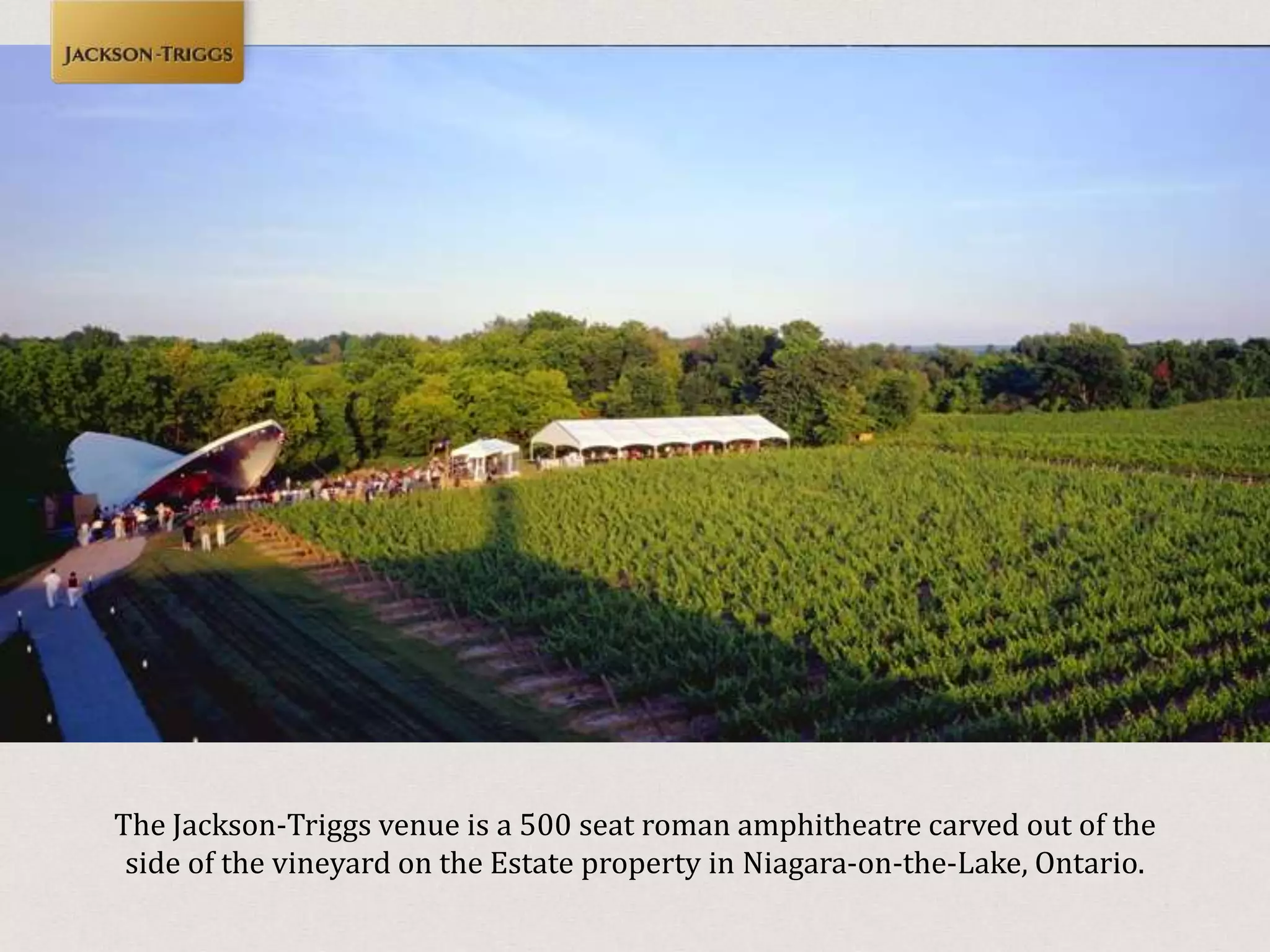 Jackson triggs amphitheatre - 2013 | PPT