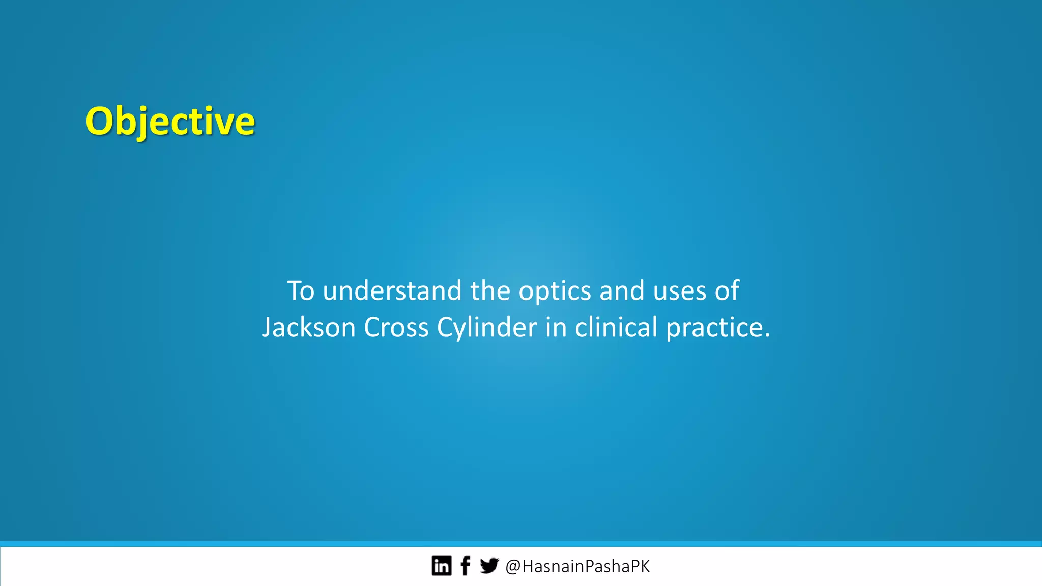 Jackson Cross Cylinder | PPTX