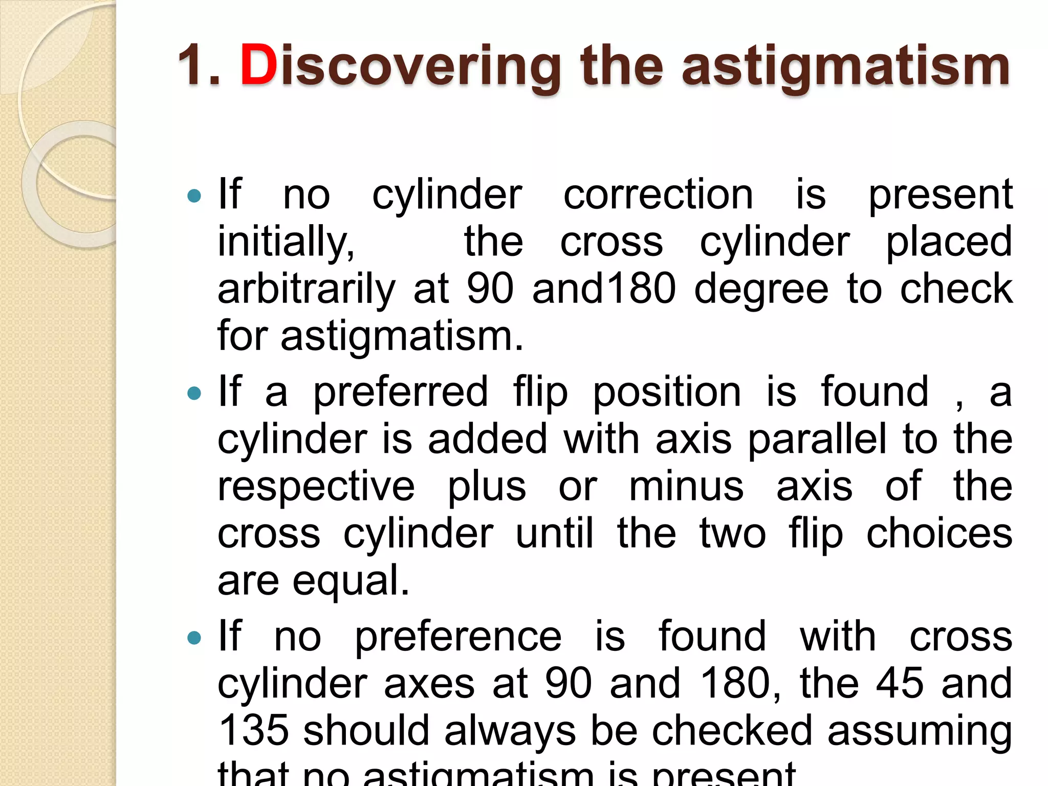 Jackson cross cylinder | PPTX