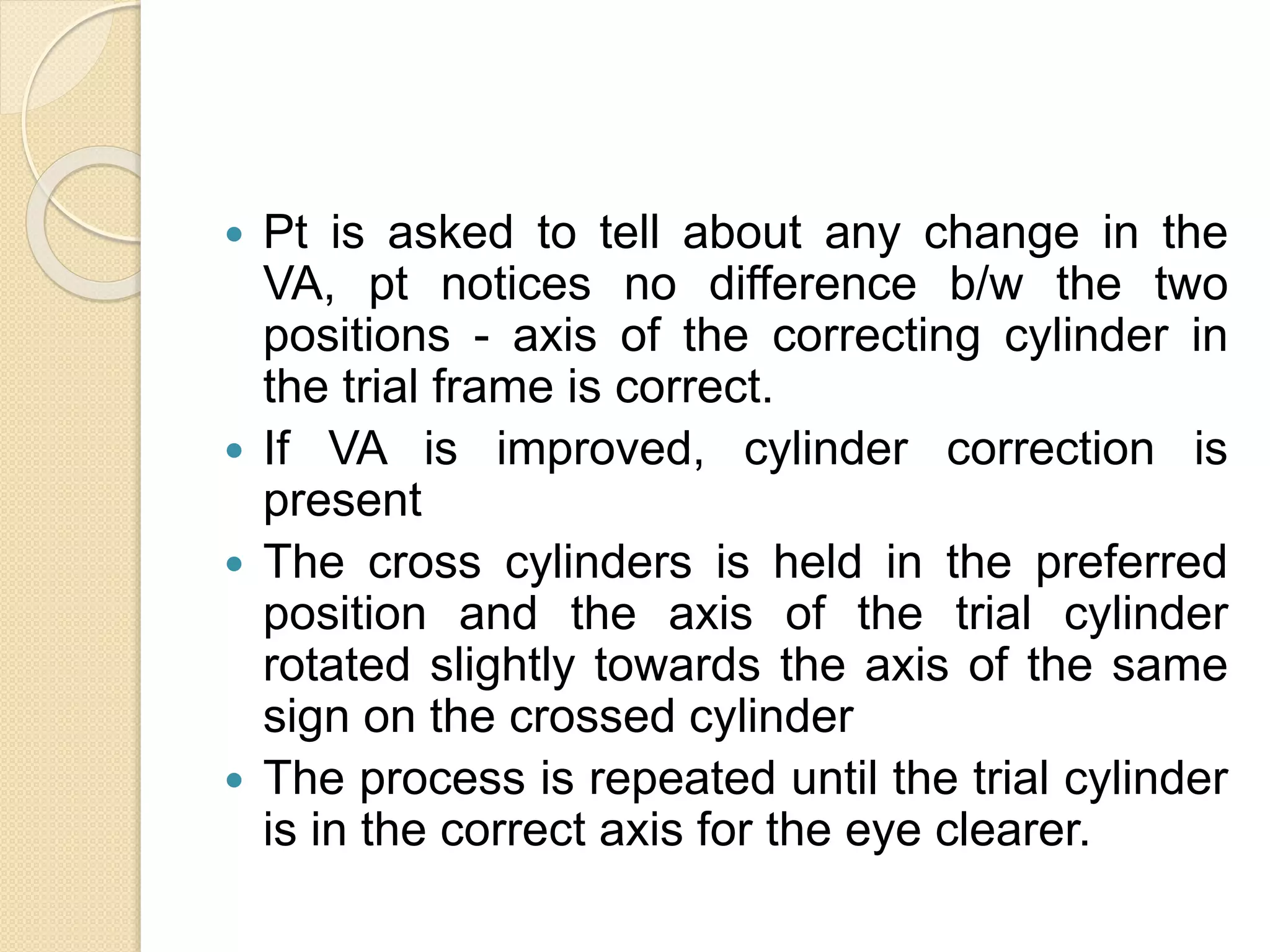 Jackson cross cylinder | PPTX