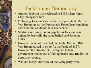 Jacksonian Democracy Presentation | PPT