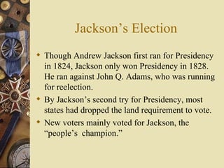 Jacksonian Democracy Presentation | PPT