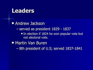 Jacksonian Democracy | PPT