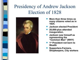 Jacksonian democracy | PPT