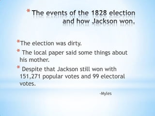 Jacksonian Democracy | PPT