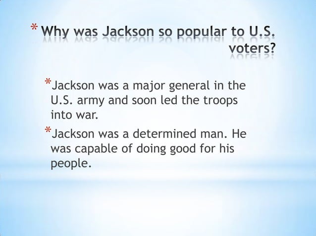 Jacksonian Democracy | PPT