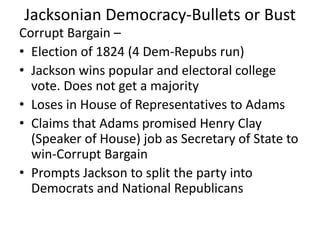 Jacksonian era | PPT