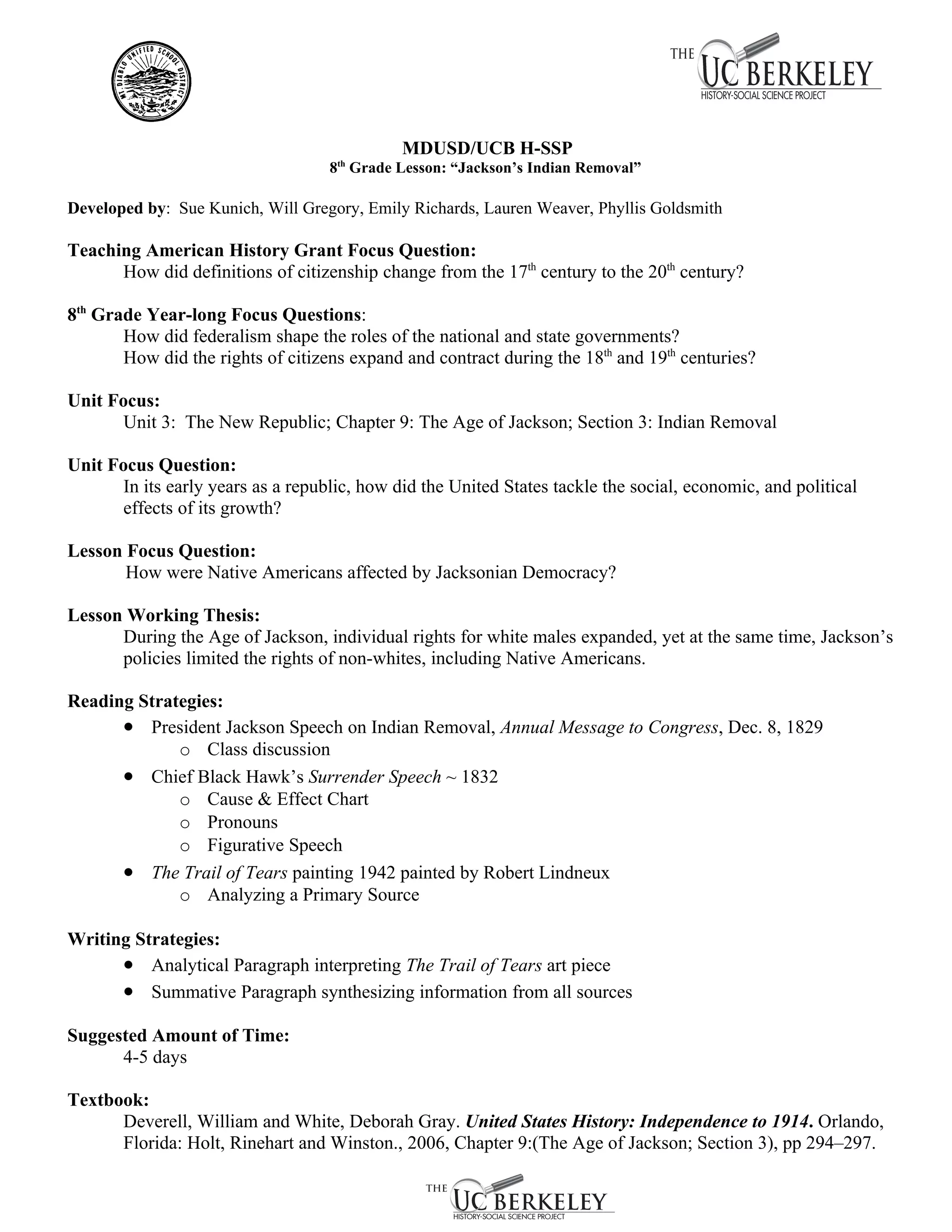 Jackson indian removal_lesson_ccss_2011_final | DOC