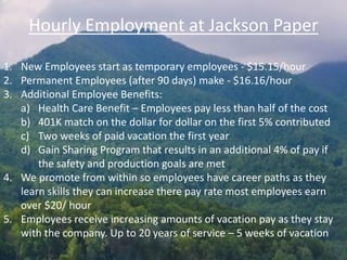 01/10/2019 - Jackson Paper Manufacturing | PDF