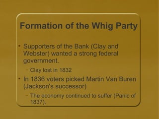 Jackson Politics | PPT | Civic affairs | Politics