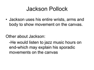 Jackson Pollock | PPTX