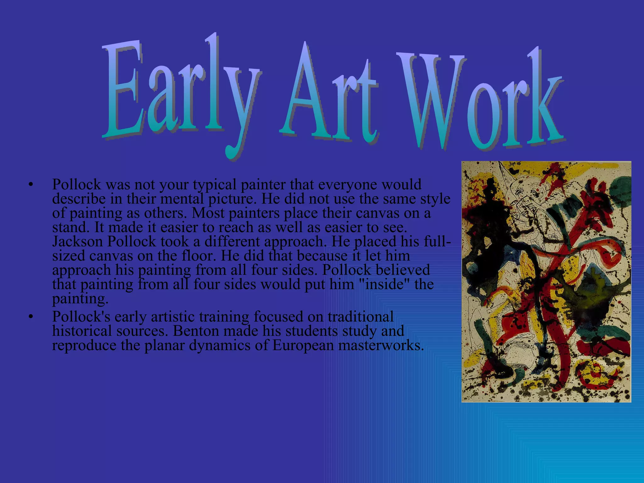 Jackson Pollock | PPT