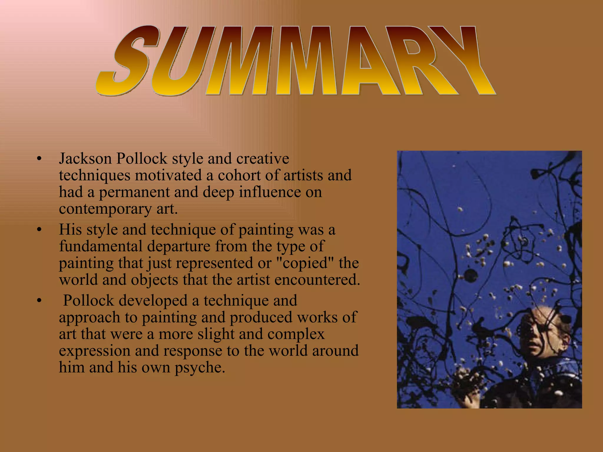 Jackson Pollock | PPT