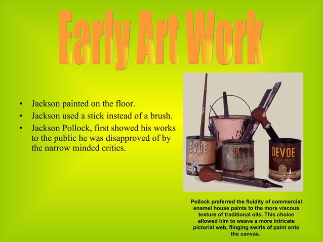 Jackson Pollock | PPT