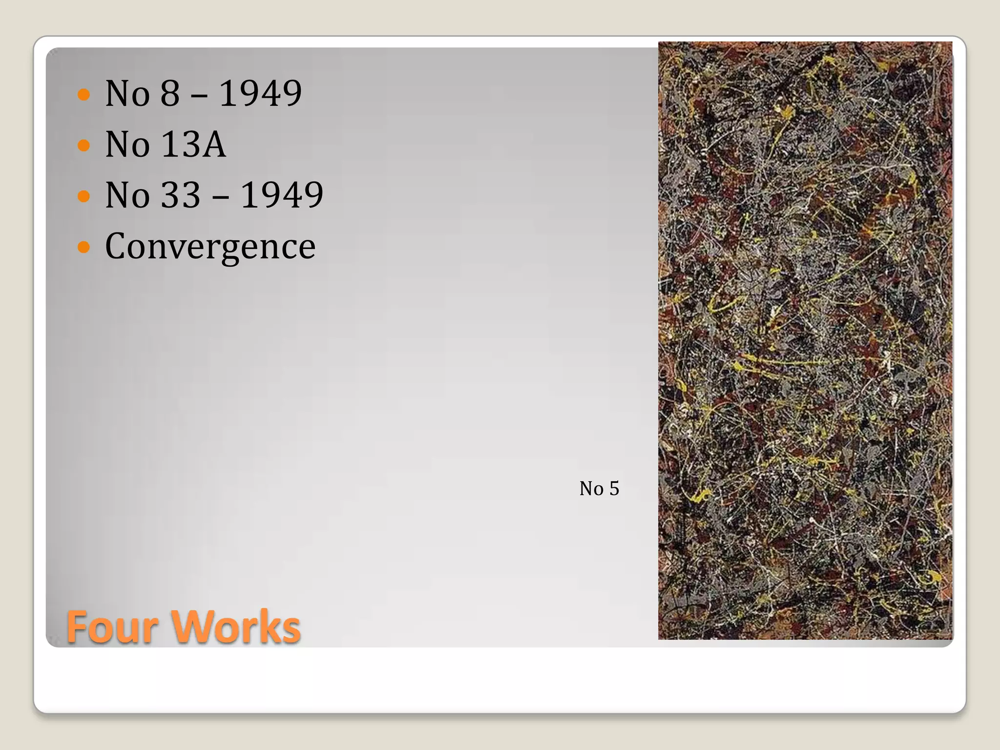 Jackson pollock | PPTX