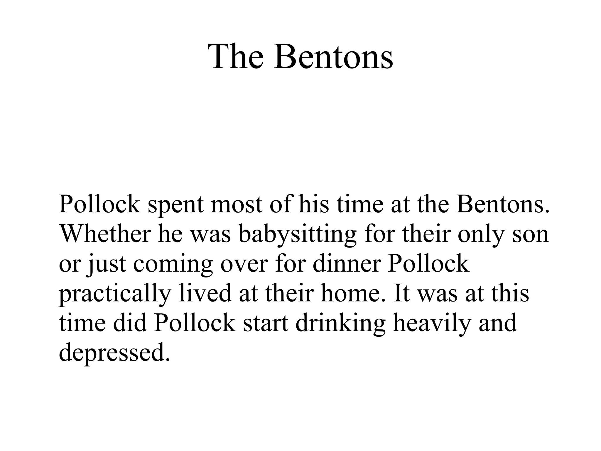 Jackson pollock | PPT | Painting | Arts and Crafts