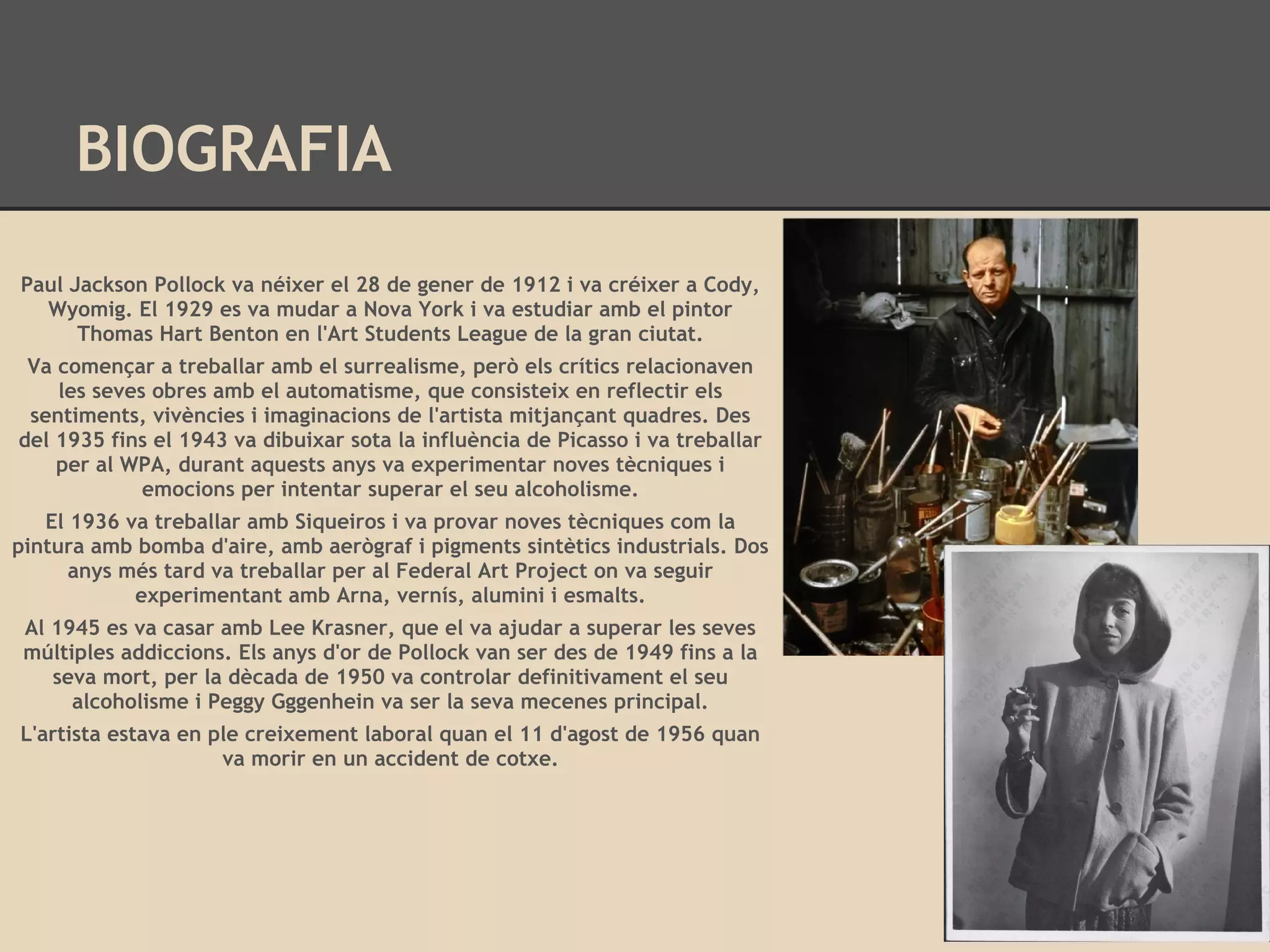 Jackson pollock | PPT