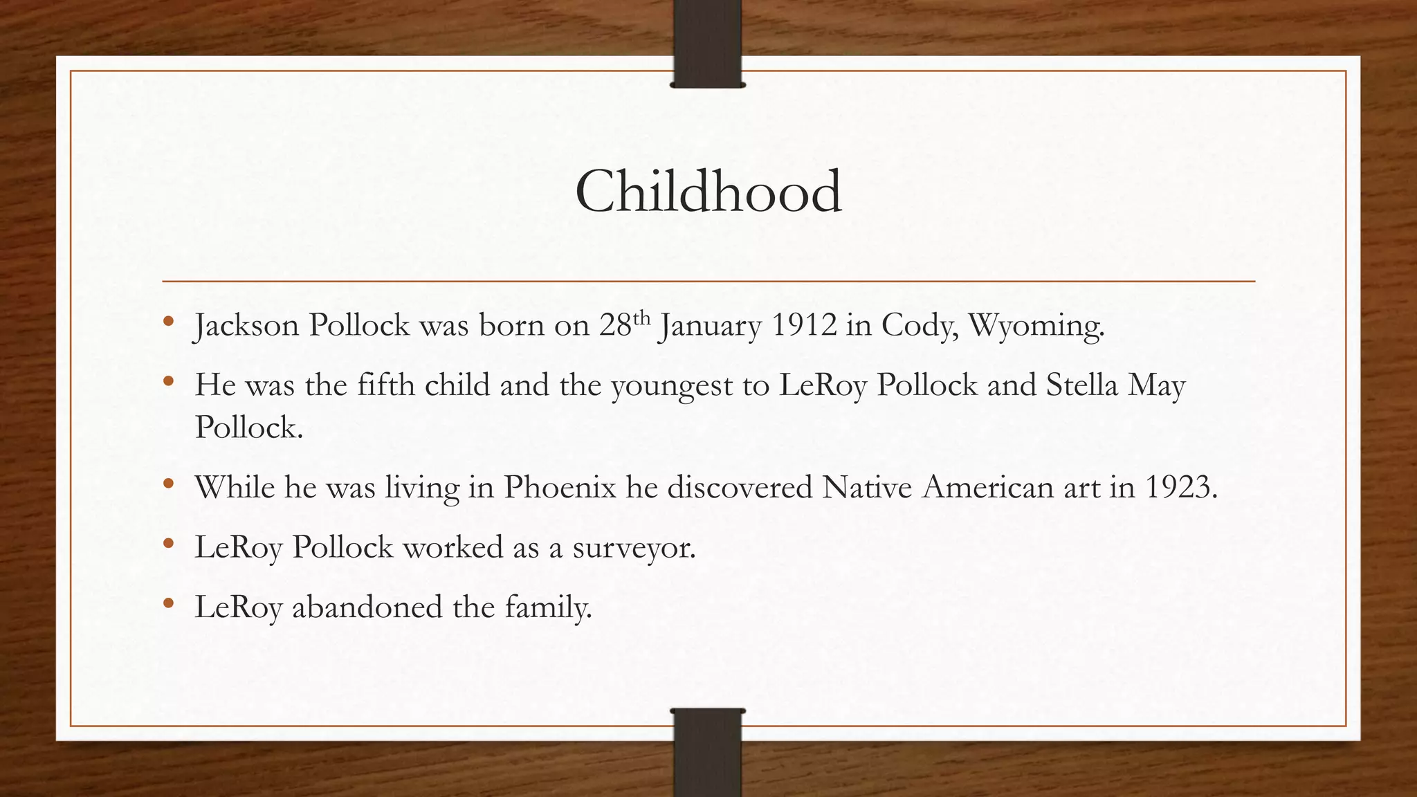 Jackson pollock | PPTX