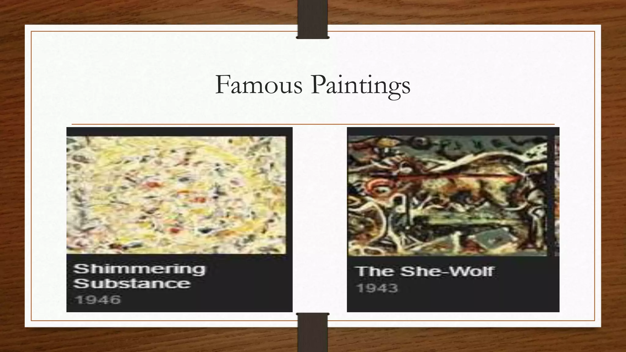 Jackson pollock | PPTX