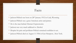 Jackson pollock | PPTX