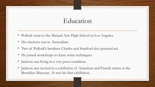 Jackson pollock | PPTX