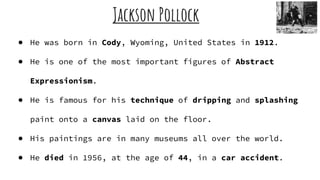 Jackson pollock | PPTX