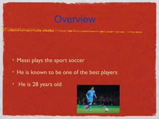 Jackson ppt research messi | PPT