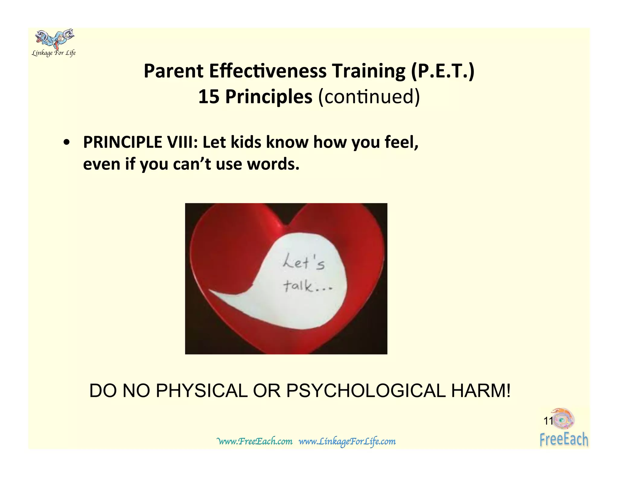Parent Effectiveness Training | PDF