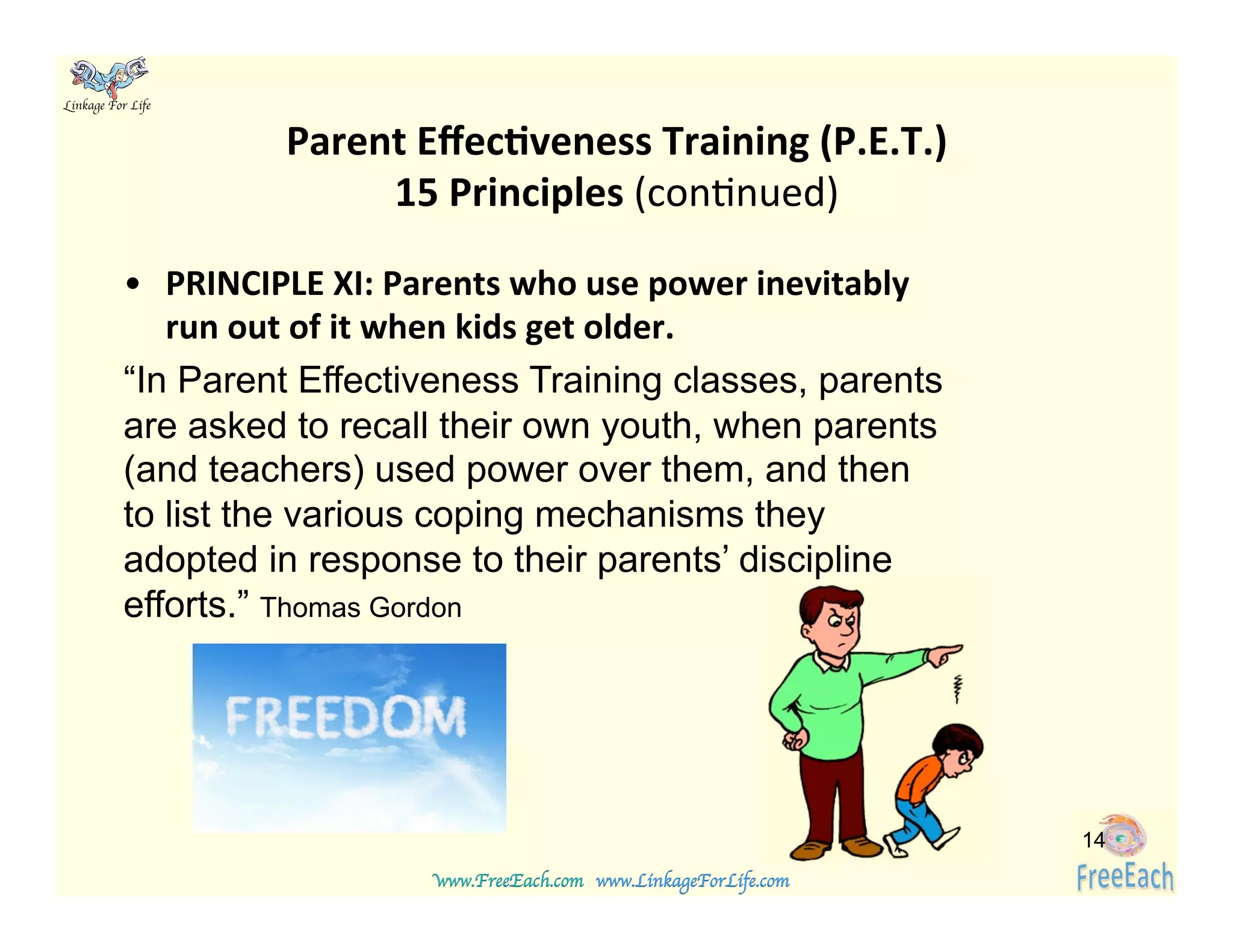 Parent Effectiveness Training | PDF