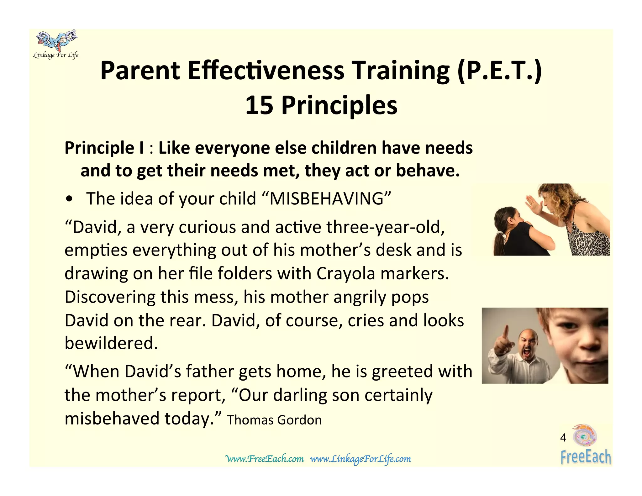 Parent Effectiveness Training | PDF